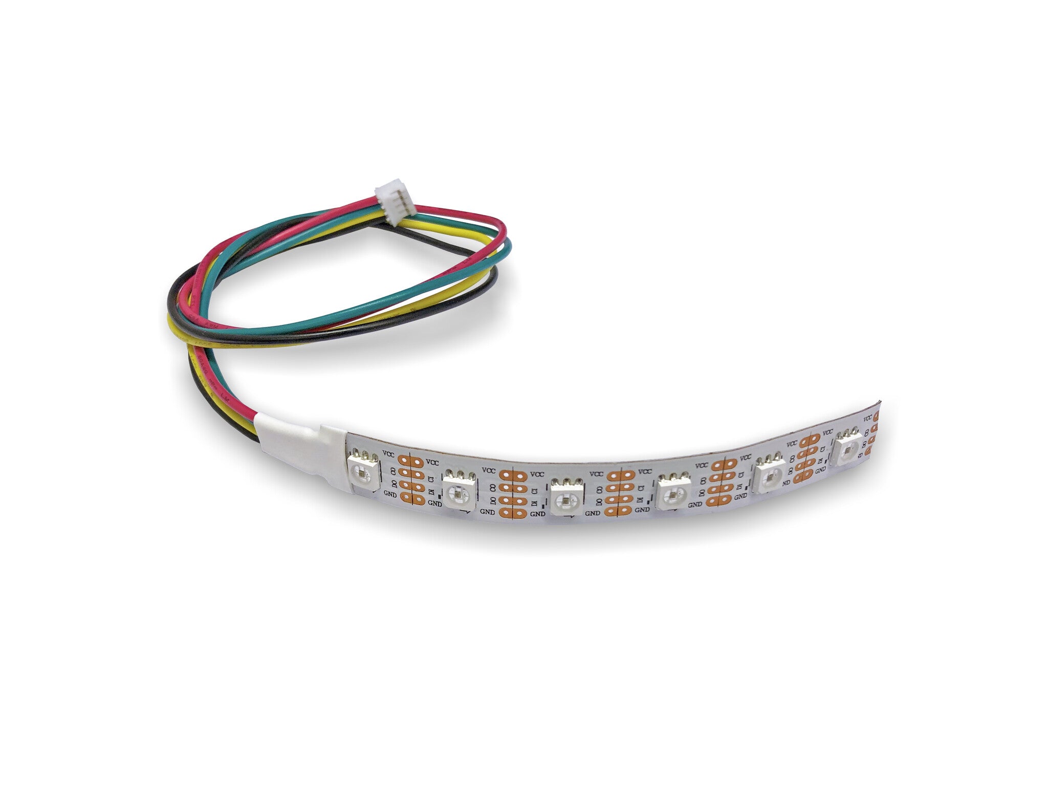 Nexmosphere 200cm LED strip 60L/m RGB 24V, 180cm cable (stripped end ...