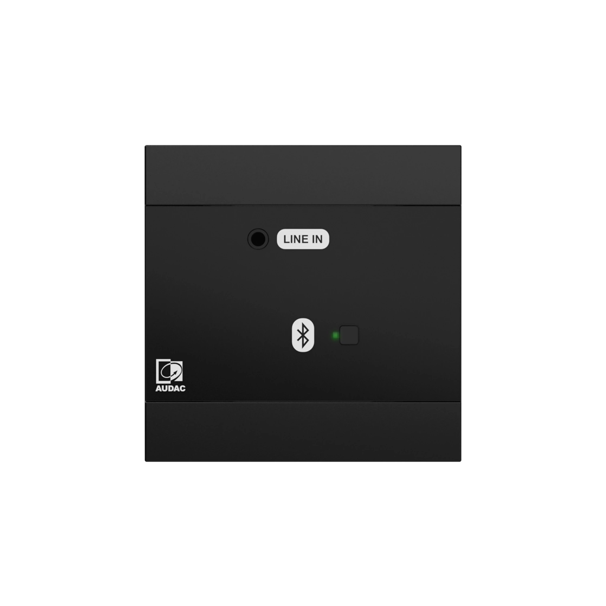 NWP300/B Network input panel - BT + 3.5 mm jack (4 CH), Black – Intersign